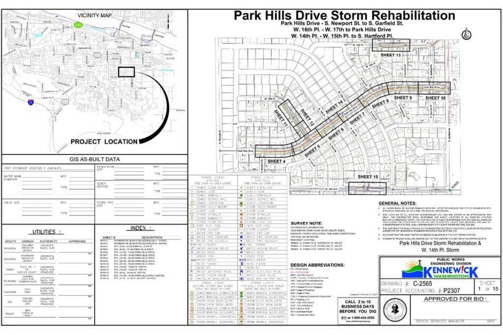 Park Hills Dr. Storm Rehabilitation – Ellison Earthworks